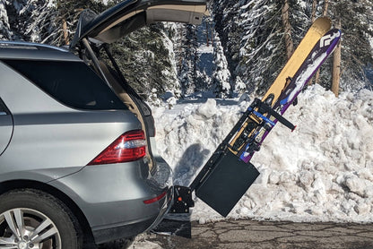 Chuck Bucket® | Hitch-Mounted Ski Rack for Adventure Travel