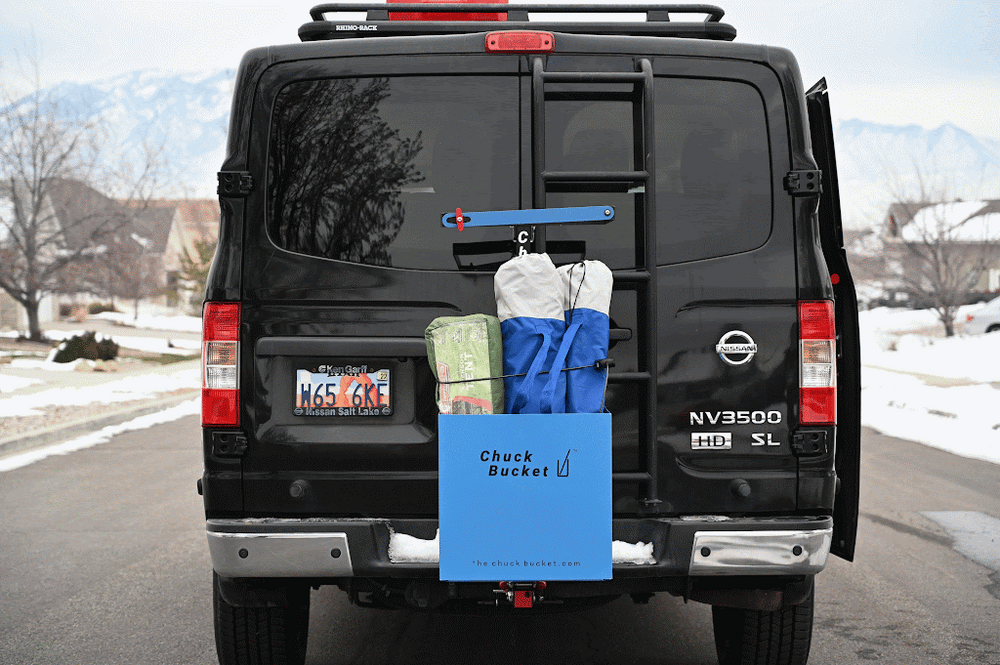 Chuck | Innovative Trailer Hitch Rack Systems – The Chuck Bucket